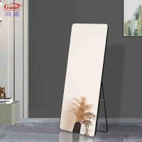 China Stylish Modern Big Wall Floor Mirror for Luxury Bathroom Dance Studio Decoration for sale