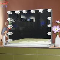 China House Decor Small Smart Pocket Hollywood Makeup Vanity Light LED Portable Cosmetic Mirror for sale