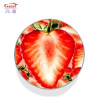 China Unbreakable Chopping Blocks for Kitchen Design White Round Rectangle Tempered Cutting Board for sale