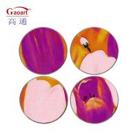 China Unbreakable Chopping Blocks for Kitchen Design White Round Rectangle Tempered Cutting Board for sale