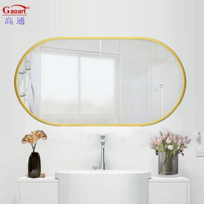China Custom Bedroom Decoration Wall Mirror Genuine Frameless Full Length for Everyday Needs for sale