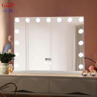 China Adjustable Full Led Light Bulbs Marron Mirror for in Every Day Occasions in Home Decor for sale