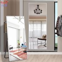 China Large Luxury Salon Bathroom Shower Glass Mirror for in Large European Style House Decor for sale
