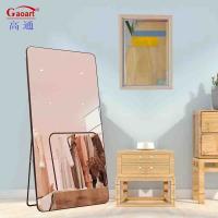 China Modern Stylish Hotel Vanity Dance Floor Cheval Room Extra Large Arch Full Length Mirror for sale