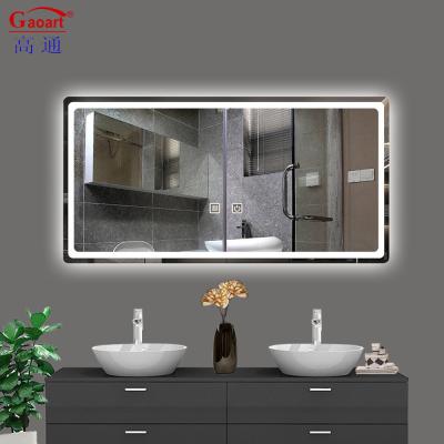 China Round LED Mirror for Bathroom Decor Customized Size and Smart Technology for sale