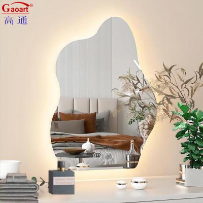 China Customized Size Intelligent Portable Full Length Backlit Wall Led Mirror for Home Decor for sale