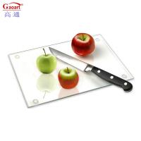 China Sustainable Kitchen Cutting Board All-Season Tempered Glass Toughened Chopping Block for sale