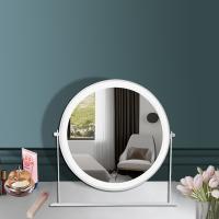 China Metal Glass Mirror LED Custom Makeup Vanity Compact Ideal for Everyday and Home Decor for sale