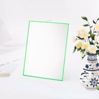 China Small Cosmetic Table Lady Dressing Mini Adjustable Pocket Makeup Compact Square Little Mirror for sale