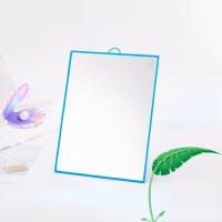 China Small Cosmetic Table Lady Dressing Mini Adjustable Pocket Makeup Compact Square Little Mirror for sale