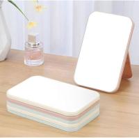 China Mini Make-Up Vanity Dressing Square Compact With Logo Mirror for Fashion Design Style for sale
