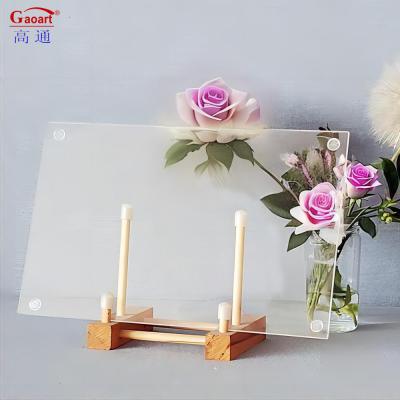 China Toughened Glass Top Kitchen Cutting Board Rectangle Shape 4mm Thick 500 Pcs No Design for sale