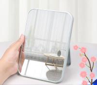 China Mini Make-Up Vanity Dressing Square Compact With Logo Mirror for Fashion Design Style for sale