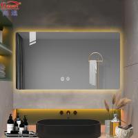 China Smart Bath Glass Home Decor Wall with LED Mirror Modern Design and Anti-Fog Function for sale