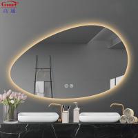 China Genuine Glass Mirror Full Length Backlit Wall Hanging With LED Light for Everyday for sale