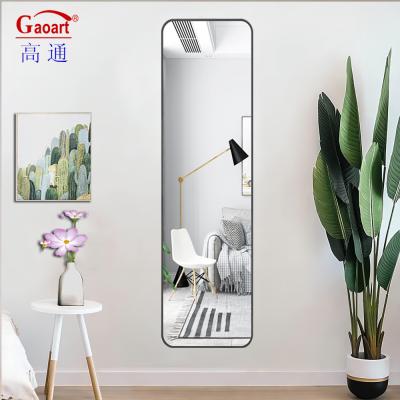 China Antique Metal Long Large Full Length Arch Sticker Mirror for Customized Size Bathroom for sale