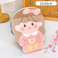 China Extra LOGO Foldable Makeup Fold Make-Up Cute Travel Cosmetic Vanity Mirror for and LOGO for sale
