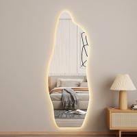 China Licensed Silver Mirror LED Waterproof Bathroom Shower for House Decor and Living Room for sale