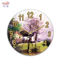 China Wall UV Clock for Bedroom Glass Sublimation in European/America/South Africa/Australia for sale
