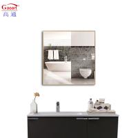 China Large Variety Black Aluminum Standing Floor Mirror for Everyday in Bathroom Decoration for sale