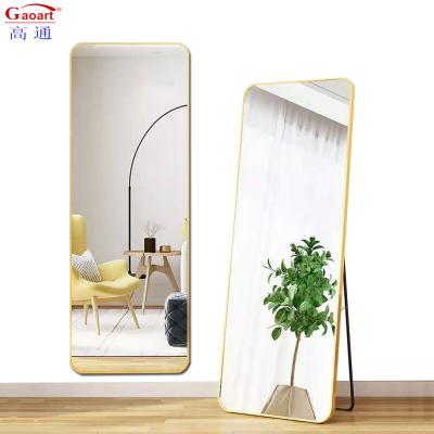 China Craft Art Room Glass Mirror Dance Floor for Full Body Standing in Genuine Home Design for sale