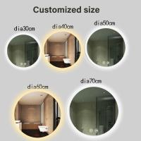 China Living Room Decorative Portable House Wall With Led Mirror For Shower Smart Glass Bath for sale