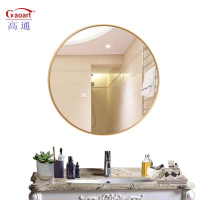 China Bathroom Decorative Round Mirror with Unbreakable Sheet Shower Full Size Glass Length for sale