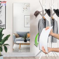 China Custom Flexible Bathroom Furniture Decor Wall Sticker Plastic Adhesive Acrylic Mirror Sheet for sale