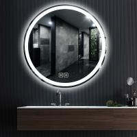 China Licensed Silver Mirror Antifog Makeup Defogger Fogless Shower Wall Hanging for Bathroom for sale