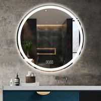China Licensed Silver Mirror Antifog Makeup Defogger Fogless Shower Wall Hanging for Bathroom for sale