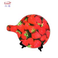 China Unbreakable Tempered Glass Cutting Board For Kitchen with Customized Logo Acceptable for sale