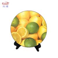 China Round Tempered Float Glass Chopping Board for Kitchen Serving Tray in Customer Size for sale