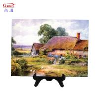 China Round Tempered Float Glass Chopping Board for Kitchen Serving Tray in Customer Size for sale