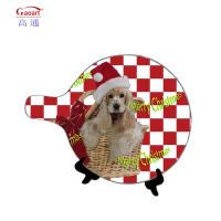 China Round Tempered Float Glass Chopping Board for Kitchen Serving Tray in Customer Size for sale