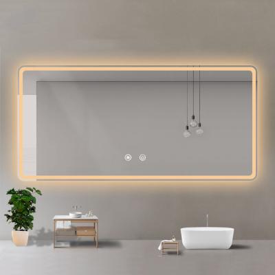 China Bathroom Mirror Light LED in Modern Design for Portable Smart Makeup Fogless Shower for sale