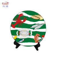 China Sustainable Tempered Cutting Board for Glass Dining Table Wedding Black Glass Placemate for sale