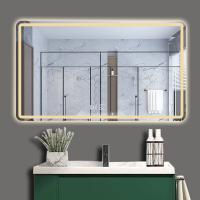 China Modern Design Customized Size Bathroom LED Mirror Wall Light for Full Room Home Decor for sale