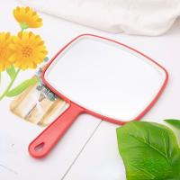 China Top Fashion Make-Up Mini Vanity Dressing Square Makeup Little Espejo Small Mirror with LOGO for sale