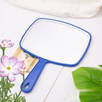China Top Fashion Make-Up Mini Vanity Dressing Square Makeup Little Espejo Small Mirror with LOGO for sale