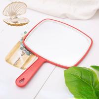 China Top Fashion Make-Up Mini Vanity Dressing Square Makeup Little Espejo Small Mirror with LOGO for sale