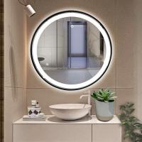 China Large Decorative Glass Mirror Nordic Modern Bath Wall for Smart Fitness Mirror in Bathroom for sale
