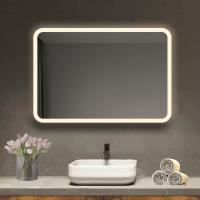 China Large Black Bedroom LED Mirror Station for Full Size Bathroom Decoration in Hotel Product for sale