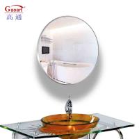 China Large Glass Mirror Aluminum Metal Frame Wall Hanging with Customized Size Home Decor for sale
