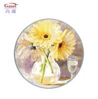 China Table Decoration Accessories Type Mats Pads All-Season Mini Transparent Food Glass Cover for sale