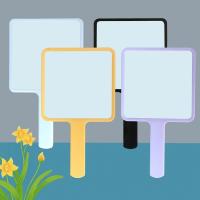 China Travel-Friendly Fashion Design Plastic Glass Mirror Make-Up Vanity Dressing with Logo for sale