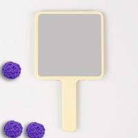 China Travel-Friendly Fashion Design Plastic Glass Mirror Make-Up Vanity Dressing with Logo for sale