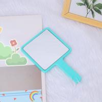 China Travel-Friendly Fashion Design Plastic Glass Mirror Make-Up Vanity Dressing with Logo for sale