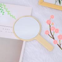 China Everyday Cosmetic Table Mini Pocket Makeup Circle Mirror Customizable Logo and Cute Design for sale