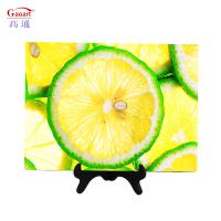 China Custom Size Wine Glass Slab Cutting Tray Board for Charcuterie and Vegetable Chopping for sale