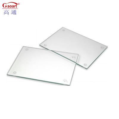 China Customized Logo Acceptable Tempered Glass Cheese Cutting Board for Design Kitchen Utensils for sale